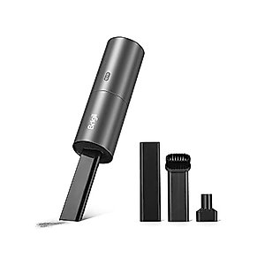 Brigii Mini Vacuum Cleaner,Small Handheld Vacuum Cordless USB Rechargeable,Dust Buster and Blower 2 in 1, Easy to Clean Desktop, Keyboard, Drawer, Car Interior and Other Crevices, Small Spaces-Y120