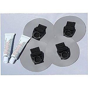 ADVANCED ELEMENTS Kayak D-Ring Kit, Grey