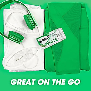 Trident White Spearmint Sugar Free Gum, 9 Pack of 16 Pieces (144 Total Pieces)