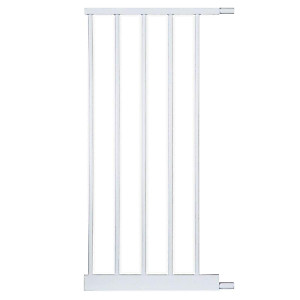 North States 5-Bar Extension for Auto-Close Baby Gate: Add extension for a gate up to 52.75" wide (Adds 14" width, Soft White)