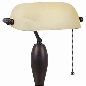 Catalina 21469-000 Traditional Desk Lamp, 17.75", Bronze