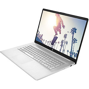 HP 17.3in Diagonal HD+ Touchscreen Display, AMD Ryzen 3 3250u, 12GB DDR4, 256GB SSD, Radeon Graphics,HD Webcam,WiFi 6,HDMI,Bluetooth,1-Year 365 Office, W10 Home, Mazepoly Accessories Silver 17-cp