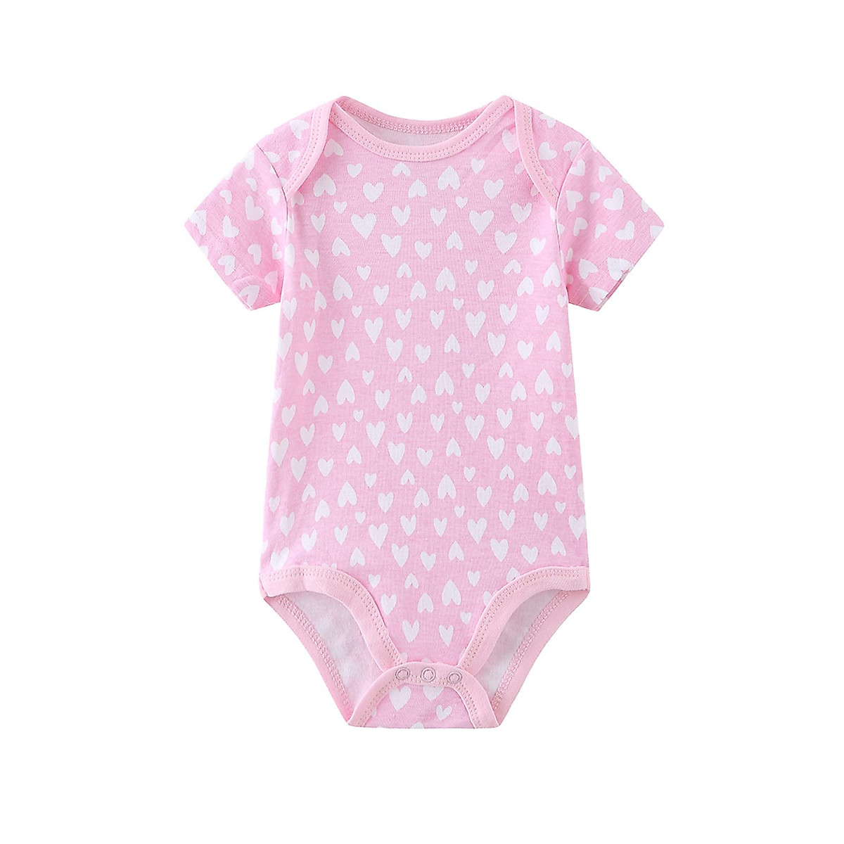 MAMIMAKA Short Sleeve Baby Bodysuit Newborn baby Pants Baby Clothes for Baby Boy and Girls clothes set