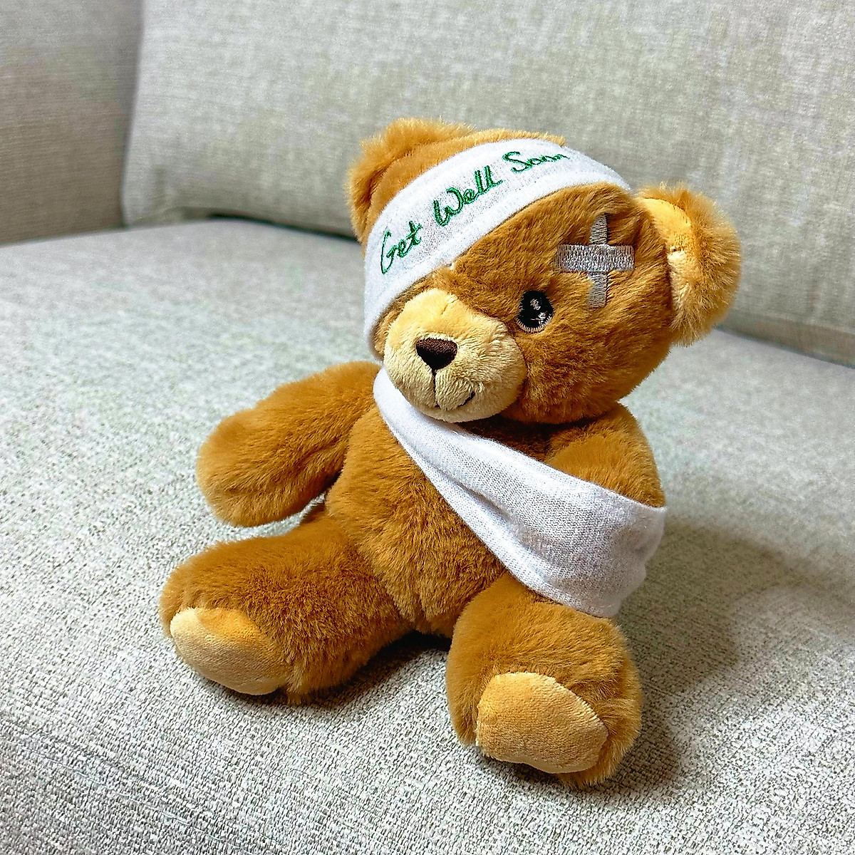 Deluxe Paws Eco Plush Special Occasions, 100% Recycled (Get Well Soon)