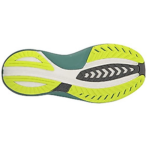 Saucony Men's Tempus Running Shoe Sneaker, Fossil/Moss, 9.5