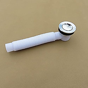 LMMDDP Finished Sink Finished Waste Filter Drain Waste Bathroom Strainer Bathtub Spring Up Bath Drainer Basin Drains Shower