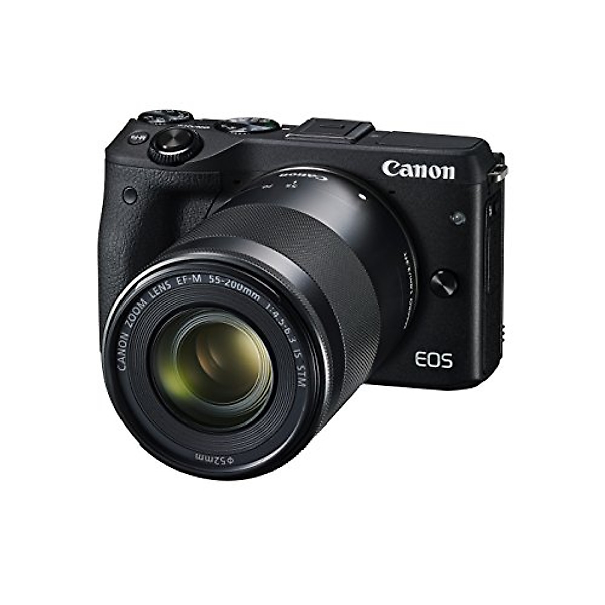 Canon 9694B031 24.2MP EOS M3 Mirrorless Digital Camera (Black)