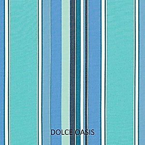 Mozaic Home Sunbrella Dolce Oasis Outdoor Pillow Set, 2 Count (Pack of 1)