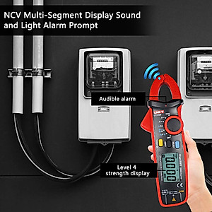 UNI-T UT210D Digital AC/DC Current Voltage Resistance Capacitance Clamp Meter
