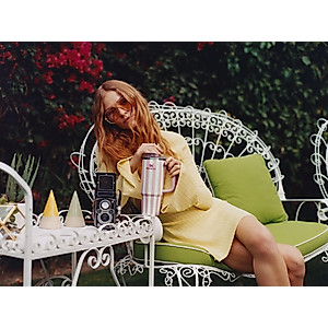 Stanley Quencher H2.0 Tumbler with Handle and Straw 30 oz | Flowstate 3-Position Lid | Cup Holder Compatible for Travel | Insulated Stainless Steel Cup | BPA-Free | Peach Whip Cabana Gloss