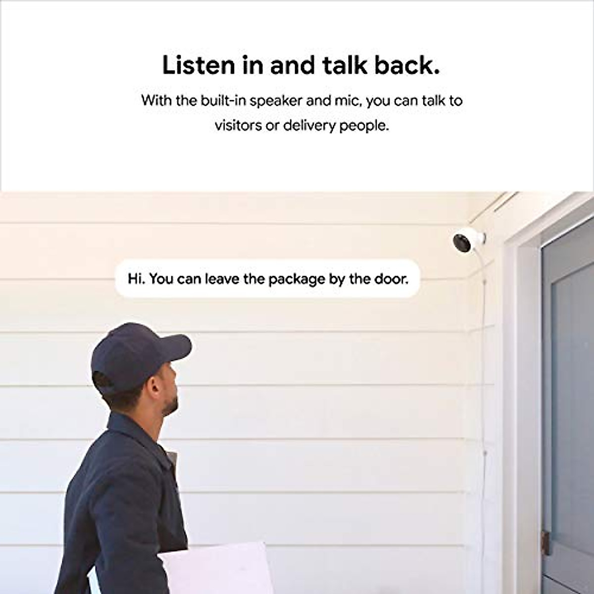 Google Nest Cam Outdoor 2-Pack - Weatherproof Outdoor Camera for Home Security - Surveillance Camera with Night Vision - Control with Your Phone (Renewed)