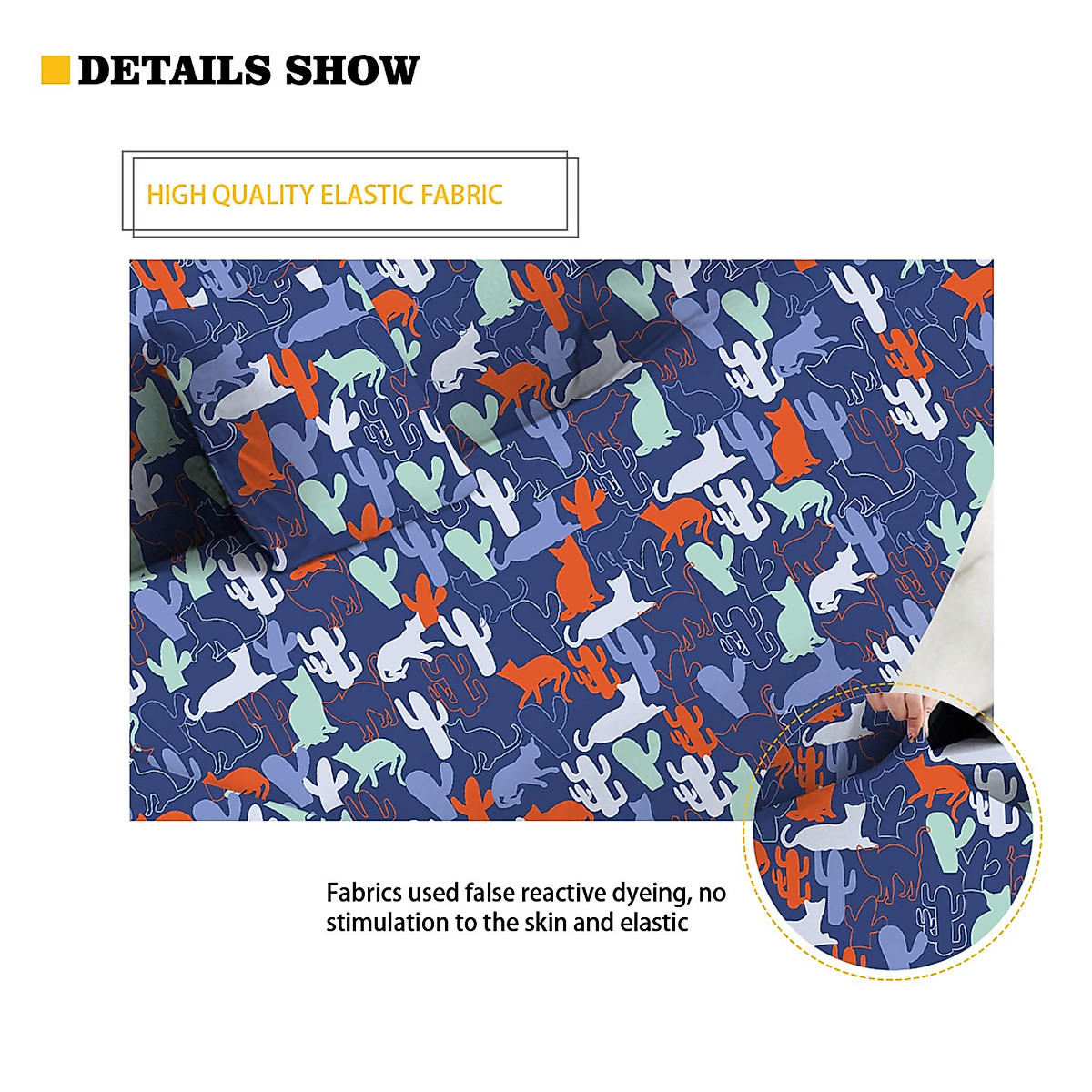 UNICEU Ocean Tropical Fish Dolphin Print Cover for Sofa 1 2 3 4 Seats Stretch Sofa Slipcover Couch Covers Living Room Blue