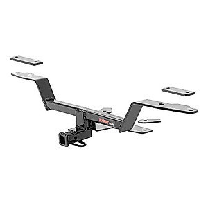 CURT 11448 Class 1 Trailer Hitch, 1-1/4-Inch Receiver, Fits Select Audi A4, Allroad, Quattro, A5, Sportback , Black