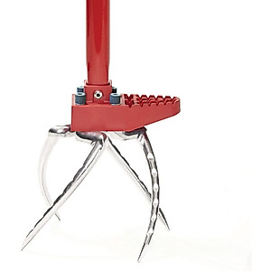 GARDEN WEASEL 91334 Claw Pro - to Cultivate, Loosen, Aerate, Weed, No Bending - Great for Heavy Soil, Weather and Rust Resistant