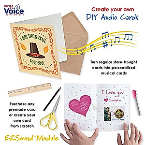 EZSound Module for DIY Audio Cards - Easy to Record - 120 Seconds Recording - High Sound Quality