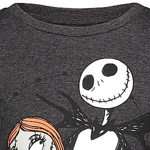 Disney Nightmare Before Christmas Sally Oogie Boogie Toddler Girls 2 Pack Long Sleeve T-Shirts Black/Grey 2T