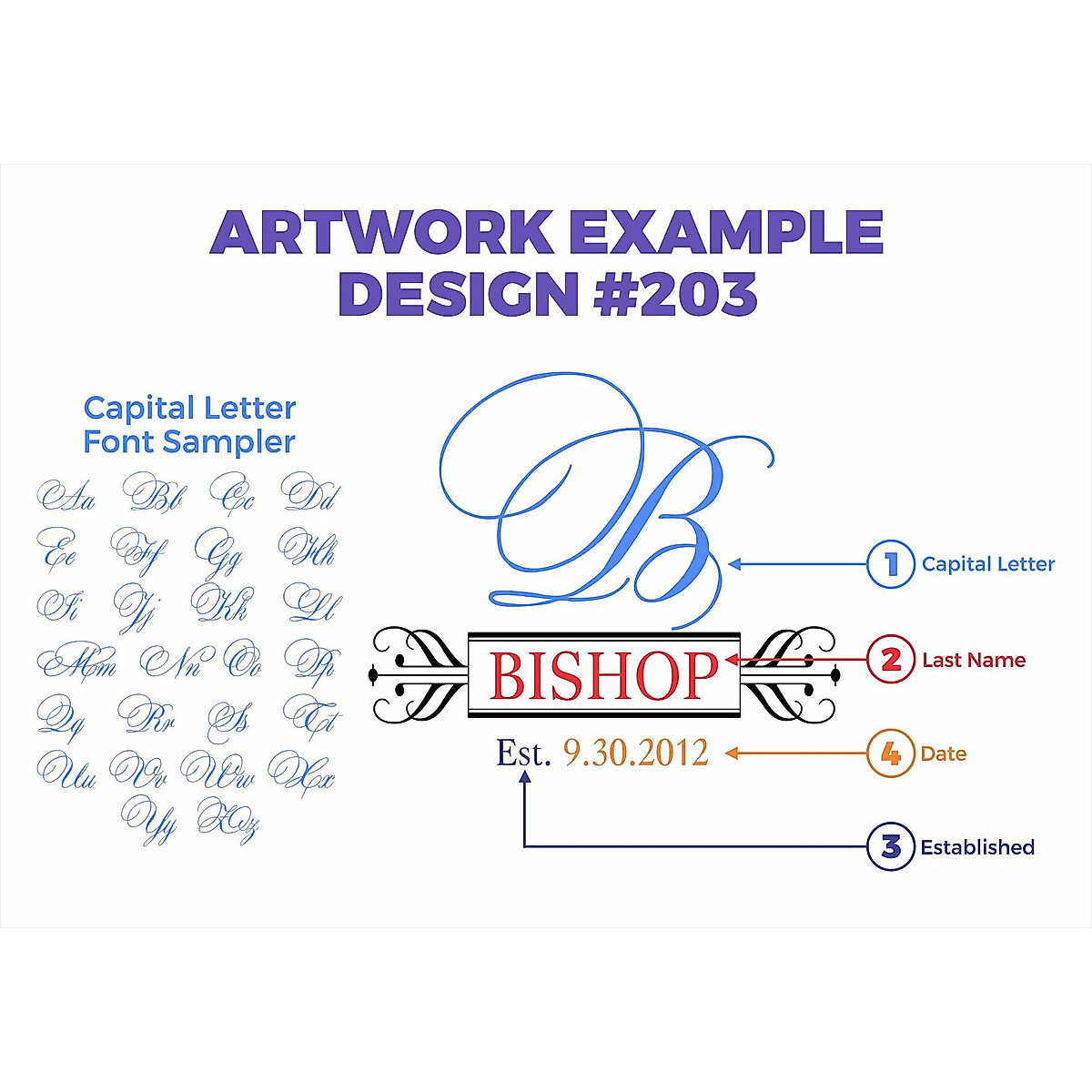 Straga Handmade Cheeseboard Personalized Fancy Initial Design #203-Wedding & Anniversary Gift for Couples-Housewarming & New Home Closing Present- Appreciation-Award-Gift for Parents-Wife-Husband