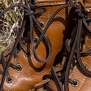 Silver Creek Leather Co Realeather Latigo Leather Lace for Crafts and Jewelry Making, 1/8" x 50', Dark Brown