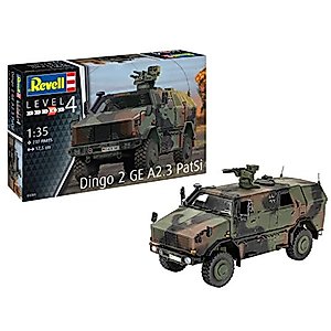 Revell GmbH 03284 3284 1:35 Dingo 2A3.1 Plastic Model Kit Multicolour, 1/35