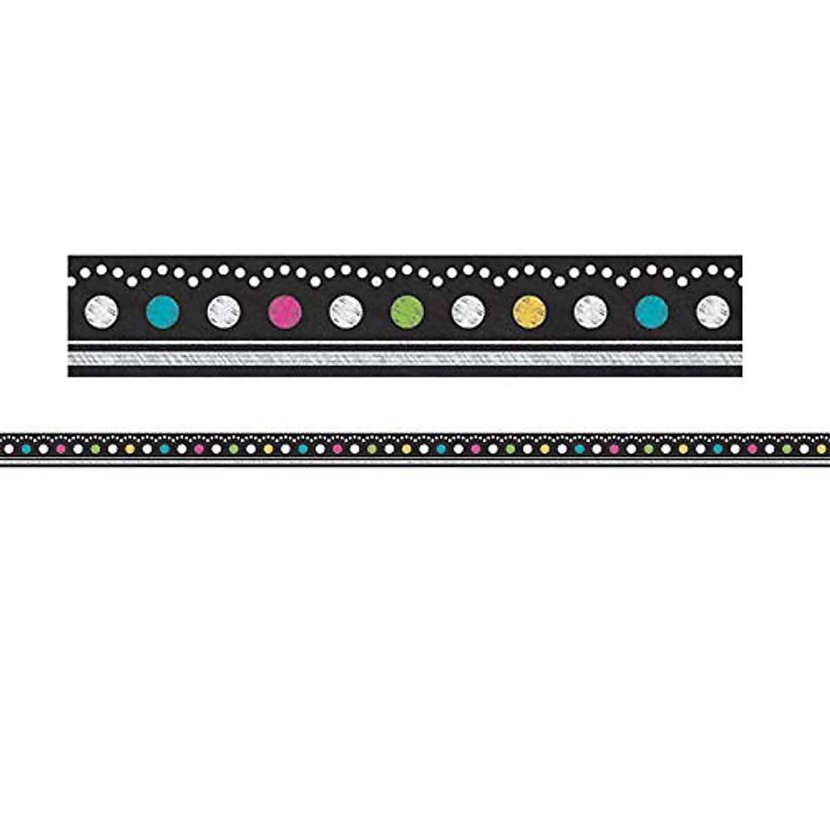 Chalkboard Brights Ribbon Runner