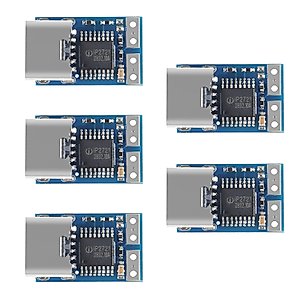 AITRIP 5 PCS PDC004-PD PD Decoy Module, USB-C PD 20V DC Fixed Voltage Power Trigger Module 5A Type-C Female Input for Notebook