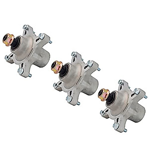Parts Camp Spindle Assembly Replaces Exmark 117-7268, 117-7439, 121-0751 Toro 117-0751, 117-7267, 117-7268, 117-7439, 121-0751 TimeCutter 5000 5060 4235 4260 3pack