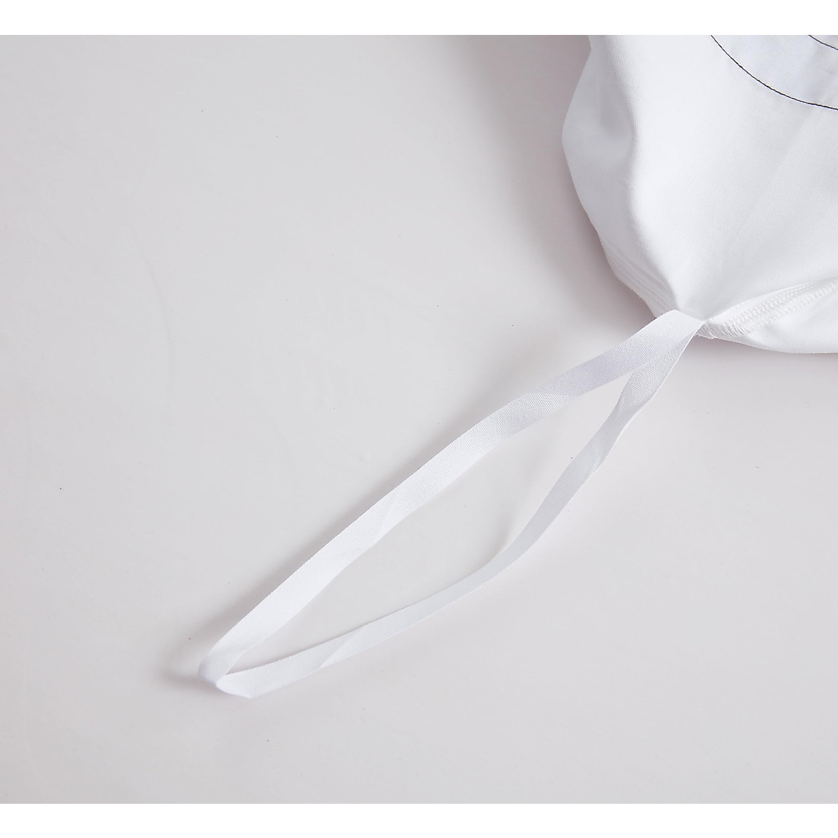 CASA BOLAJ DESIGNED TO DREAM 3 Pcs Do Not Include Filling Duvet Cover Set 100% Egyptian Cotton Sateen Luxury 400 TC (White Black, King)