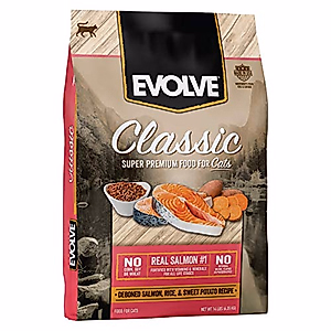 Evolve Classic Deboned Salmon, Rice and Sweet Potato Recipe Cat Food, 2.75lb