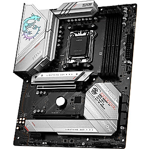 MSI MPG B650 Edge WiFi Gaming Motherboard (AMD Ryzen 9000/8000/7000 Series Processors, AM5, ATX, DDR5, PCIe 4.0, M.2, SATA 6Gb/s, USB 3.2 Gen 2, HDMI/DP, Wi-Fi 6E, Bluetooth 5.3, ATX)