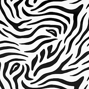 SimpleLife4U Self Adhesive Furniture Protect Paper Moisture Proof Shelf Liner 300cm,Zebra Stripe Valentine's Day Gift