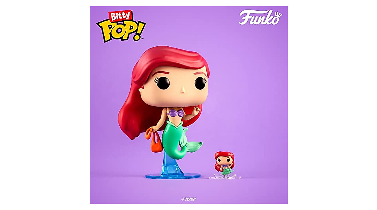 Funko Bitty Pop! Disney Princess 4-Pack Collectible Toys | Charm & Surprise