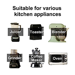 Appliance Sliders for Kitchen Appliances, DIY Teflon Coffee Maker Slider, 12 PCS Coffee Pot Slider Tray Alternatives