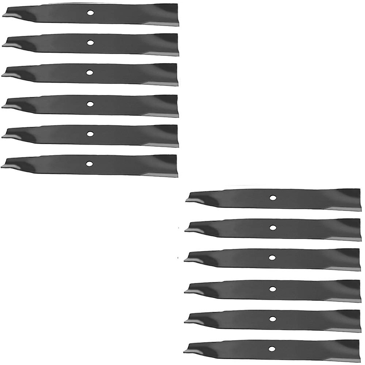 Twelve (12) Fits Toro Lawn Mower Replacement Blades for 50" Mower Decks Replaces 110-6837-03
