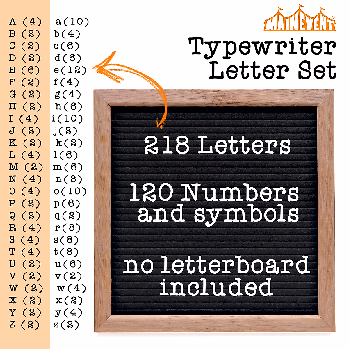 Typewriter Letters Set Board Letters Only, Precut Changeble Felt Letter Board Letters Symbols, Letters Letter Board Words Letter Board Letters Numbers Wooden Felt Letter Board (No Board Included)