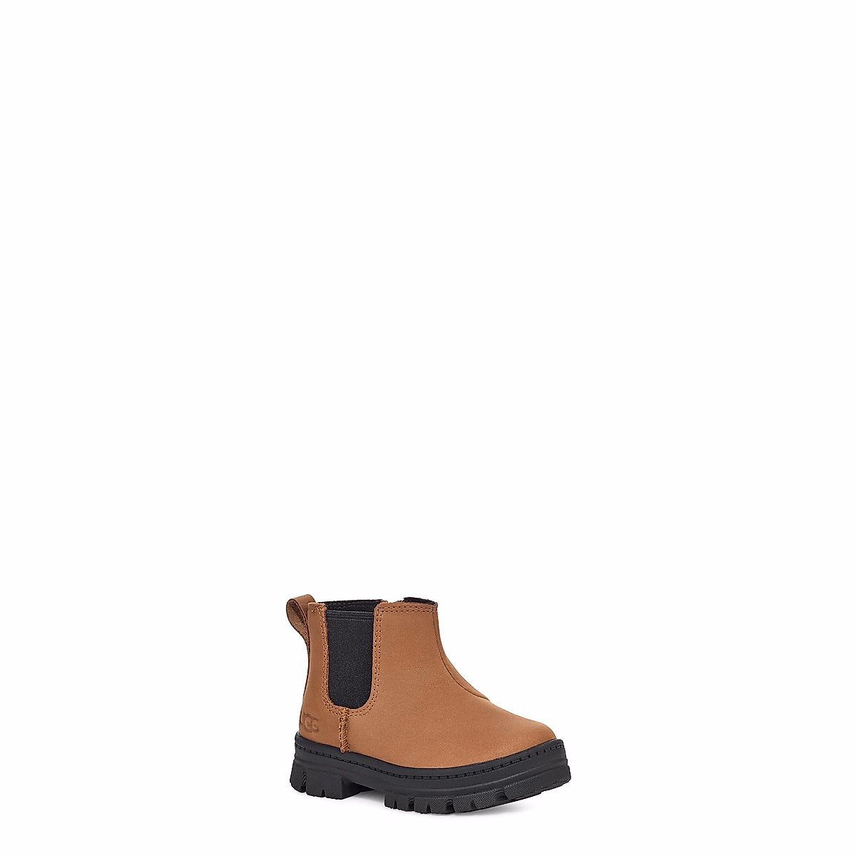 UGG Unisex-Child Ashton Chelsea Boot, Chestnut, 2 Little Kid