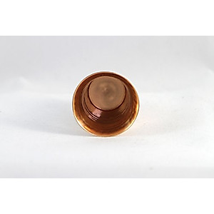 Alchemade Set of Two 2 Ounce 100% Pure Hammered Copper Shot Glasses - Jigger For Tequila, Rum, Gin, Vodka, or Whiskey for Bartenders or Your Home Bar