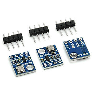 Gikfun GY-68 BMP180 Barometric Pressure Temperature Sensor Module Replace BMP085 for Arduino (Pack of 3pcs) EK1214x3