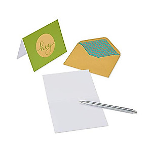 Papyrus Blank Cards with Envelopes, Hello (20-Count)