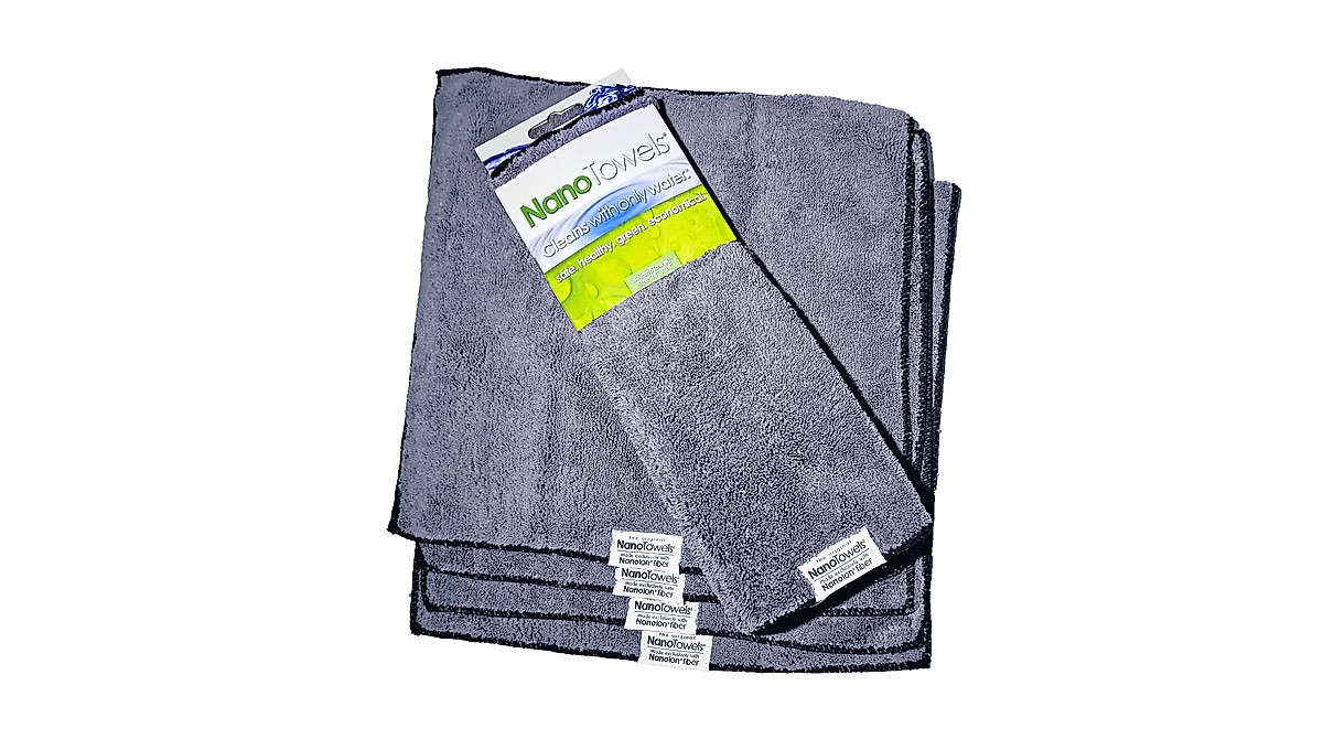 Life Miracle Nano Towels - Eco Friendly, Water-Only Cleaning Cloths