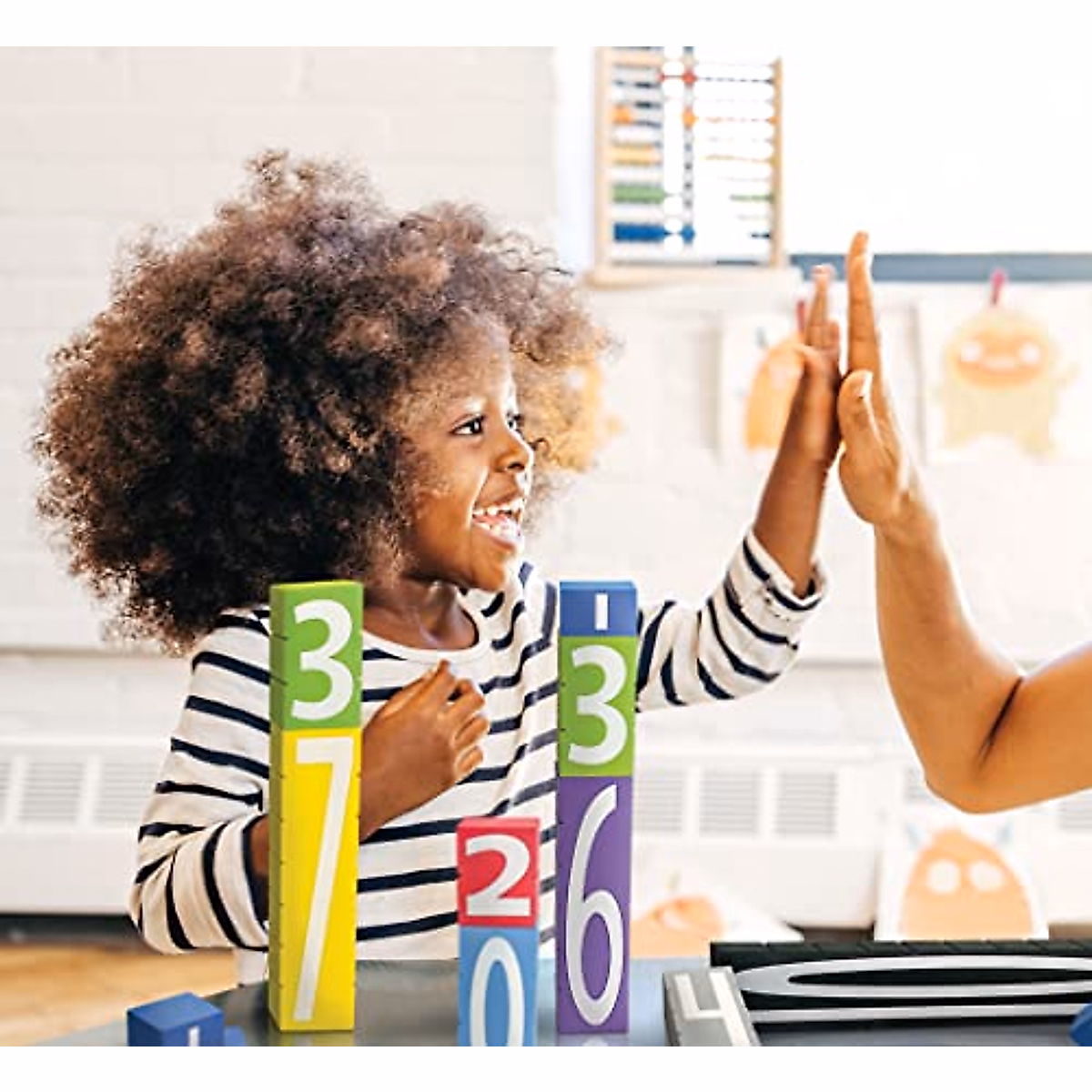 Teacher Created Resources Number STAX - Stacking Foam Number Blocks (TCR20123)