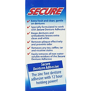 Denture Cleanser 32 Tab By Secure Denture Adhesive (1 Each)