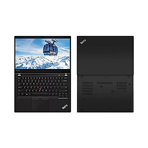 Lenovo ThinkpPad T495 Laptop Non Touchscreen 14"" AMD Ryzen 5 Pro 3500U Processor @2.10 16GB RAM 256GB SSD, Black (Renewed)