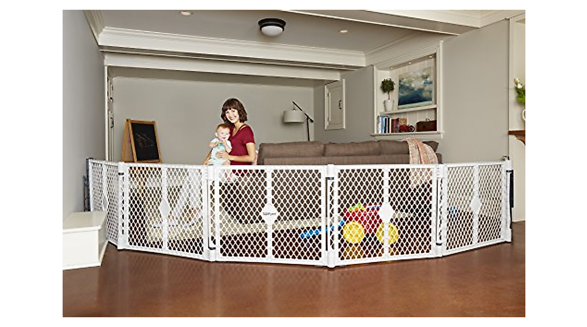 Toddleroo Superyard Wall Mount Kit - Extra Wide Safety Barrier