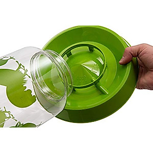 Lixit Reversible Waterers and Feeders for Chickens and Wild Birds (128 Ounce (Pack of 2))