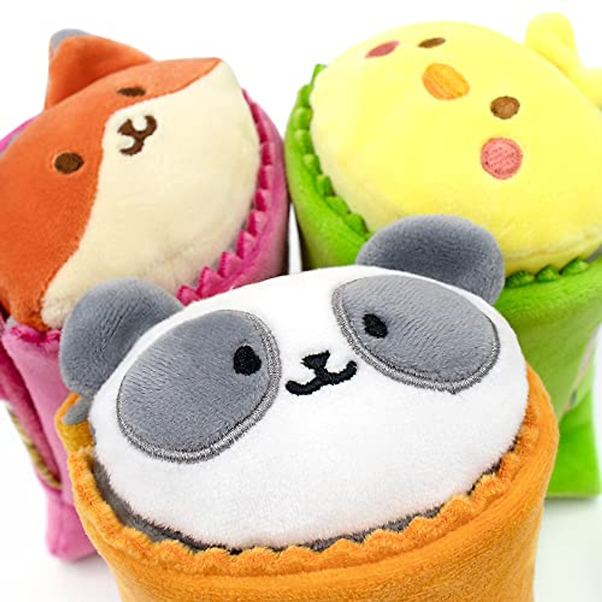 Anirollz x Nissin Top Ramen Cute Panda Character Squishy Stuffed Animal Plush Toy - Small (Pandaroll)