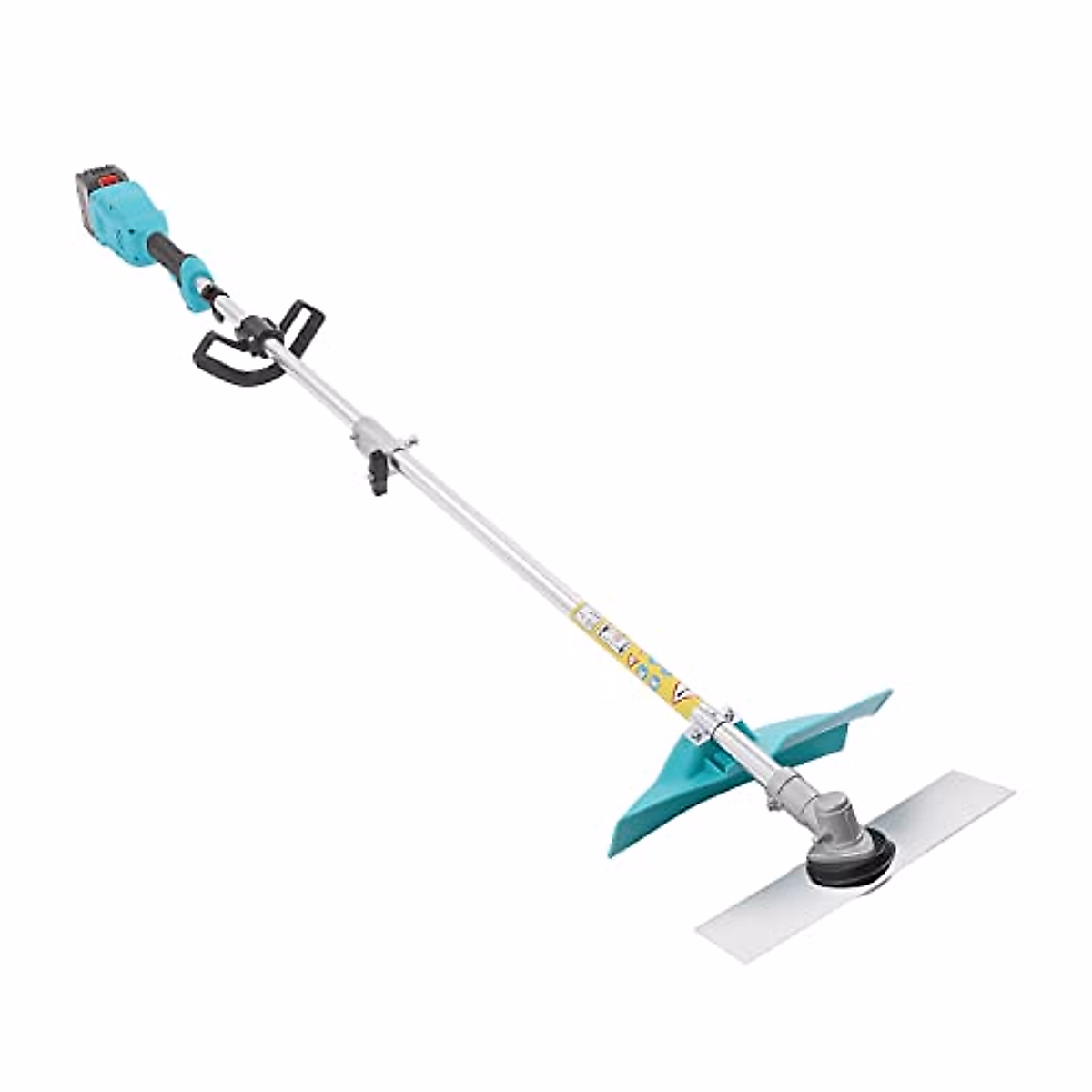 Mgorgeous Electric High-Power Lawn Mower, Lawn Trimmer, Brushless Hedge Machine, Lithium Electric Garden Land Reclamation, Weeding, and Brush Cutter, High Branch Saw, 24 V/6Ah Lithium Battery