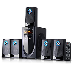 beFree Sound BFS-520 Surround Sound Home Stereo, Black