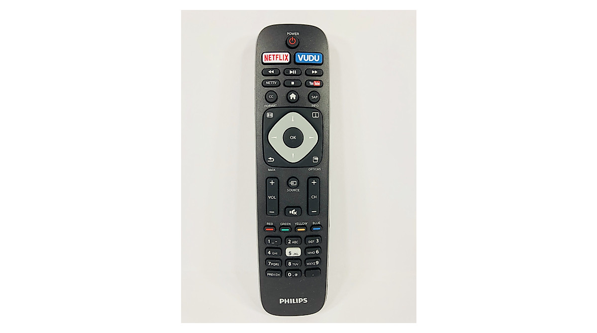 Philips NH500UP 4K UHD Smart TV Remote Control