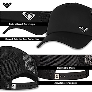 Roxy Women's FINISHLINE HAT, Anthracite EX, One Size