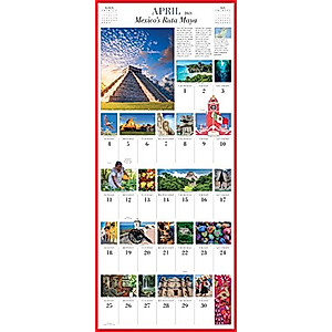 1,000 Places to See Before You Die Picture-A-Day Wall Calendar 2021